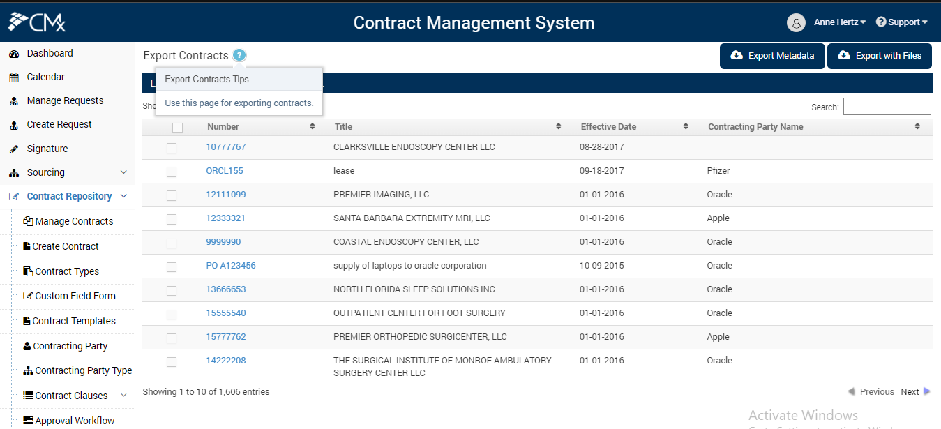 Contract Management Software | CMx
